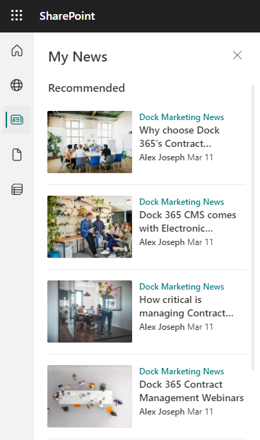 How To Use the SharePoint App Bar